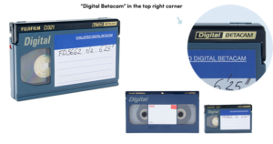 Betacam (SP, SX, Oxide, Digital…) - Kenjedrager